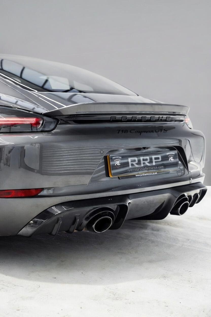 718 Cayman GT4 Style Carbon Fiber Duck Tail - Ryan Rotary Performance